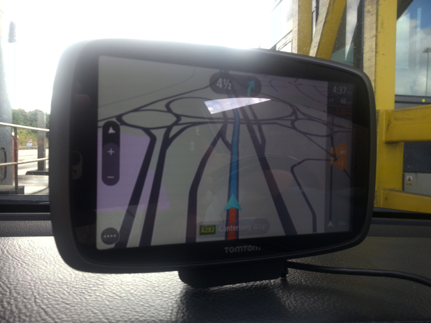 TomTom Go 600 – One Man And His Mustang