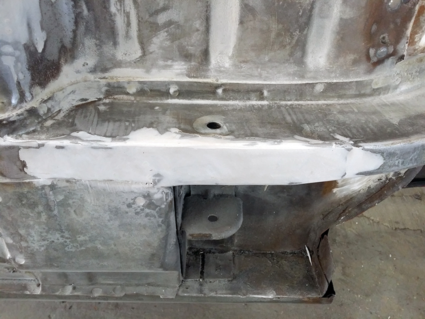 rearleg repair – One Man And His Mustang