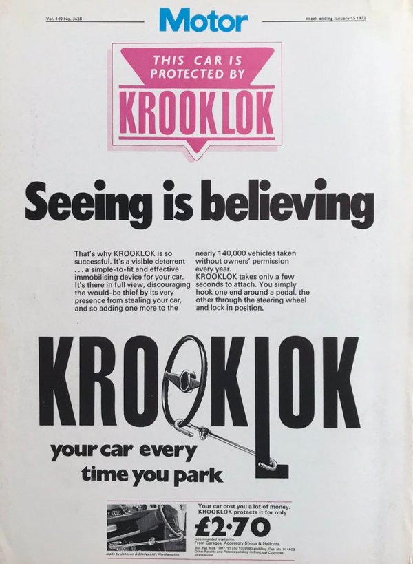 Krooklok’s History & Designs – One Man And His Mustang