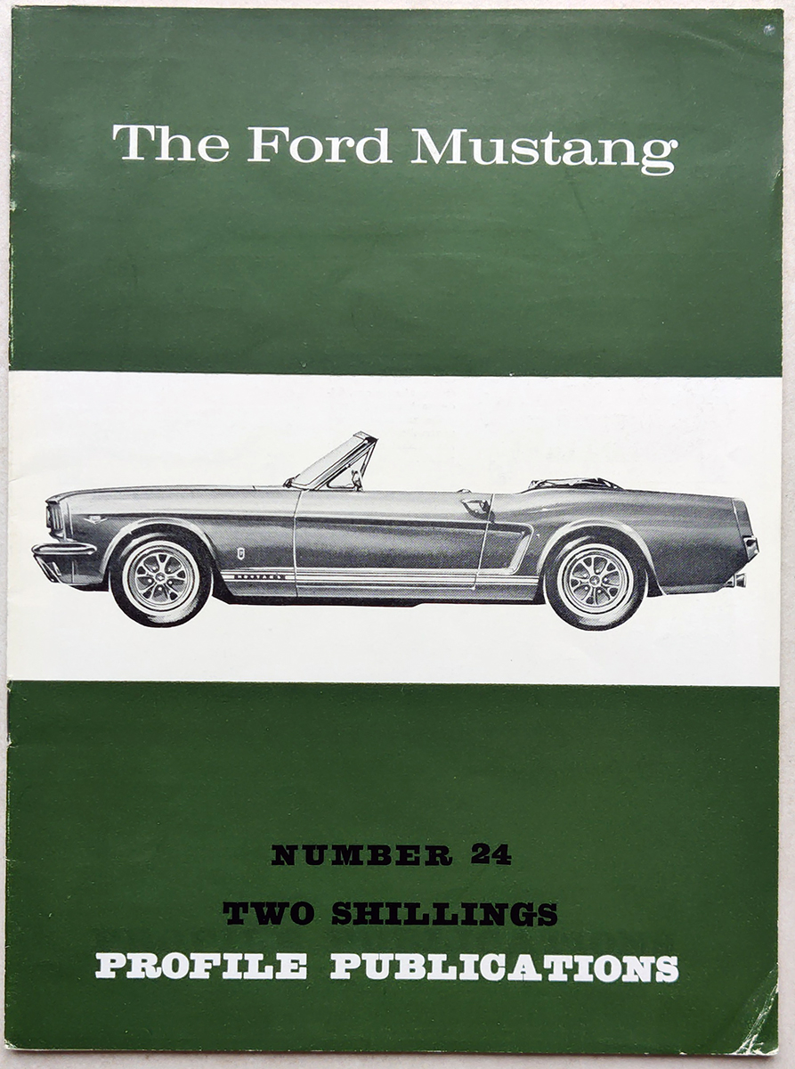 Mustang Profile Magazine Front – One Man And His Mustang