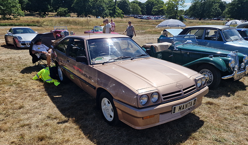 Helmingham Hall Car show ’22- 186 – One Man And His Mustang