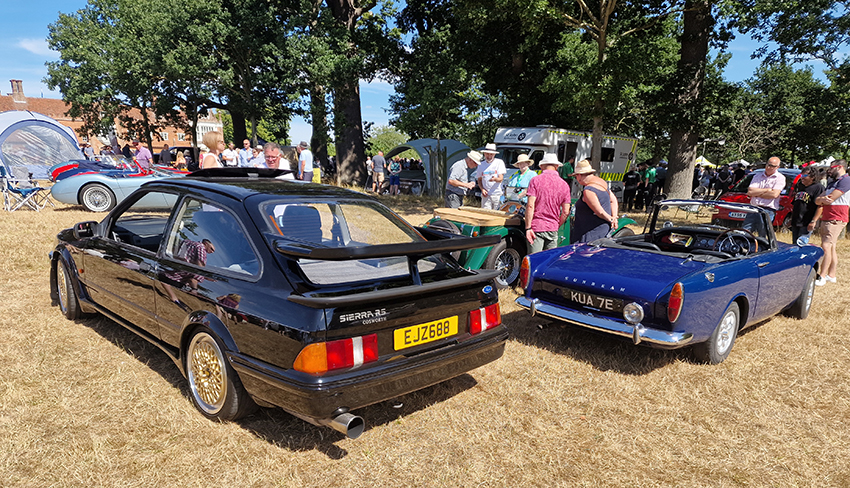 Helmingham Hall Car show ’22- 69 – One Man And His Mustang
