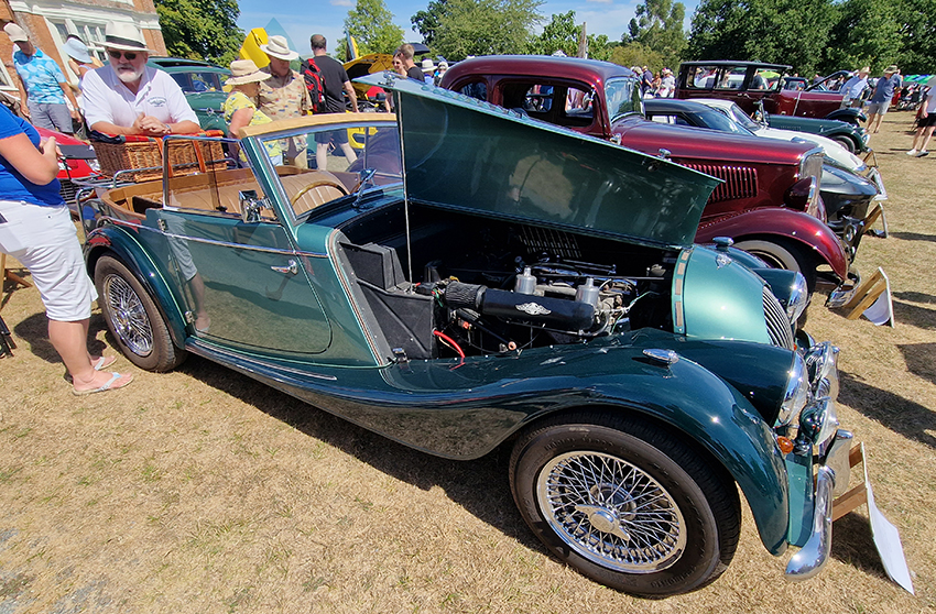 Helmingham Hall Car show ’22- 84 – One Man And His Mustang