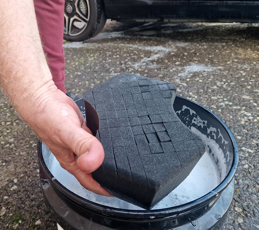 Ultra Black Sponge 1 – One Man And His Mustang