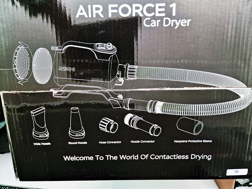 Air Force 1 Car Dryer – One Man And His Mustang