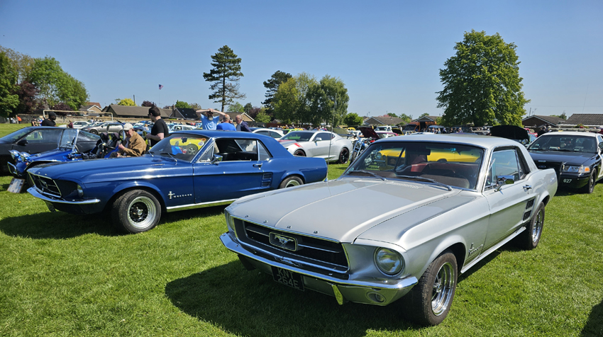 Feltwell Car Show ’23 57 – One Man And His Mustang
