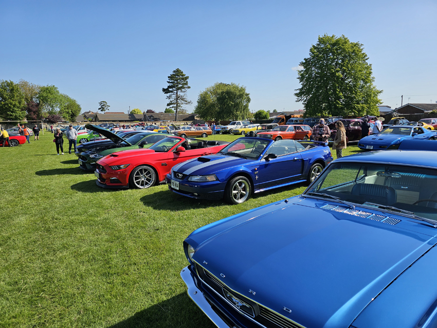 Feltwell Anglo American Car Show (part 1) – One Man And His Mustang