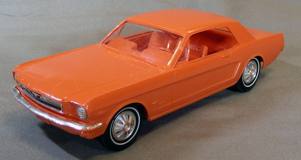 AMT 65 Mustang Dealer Model Orange – One Man And His Mustang