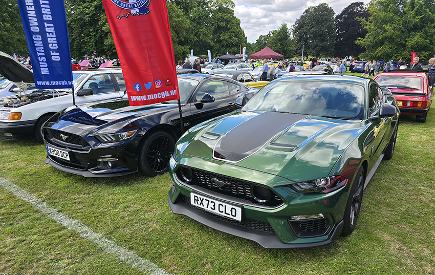Culford Car show ’24 163 – One Man And His Mustang