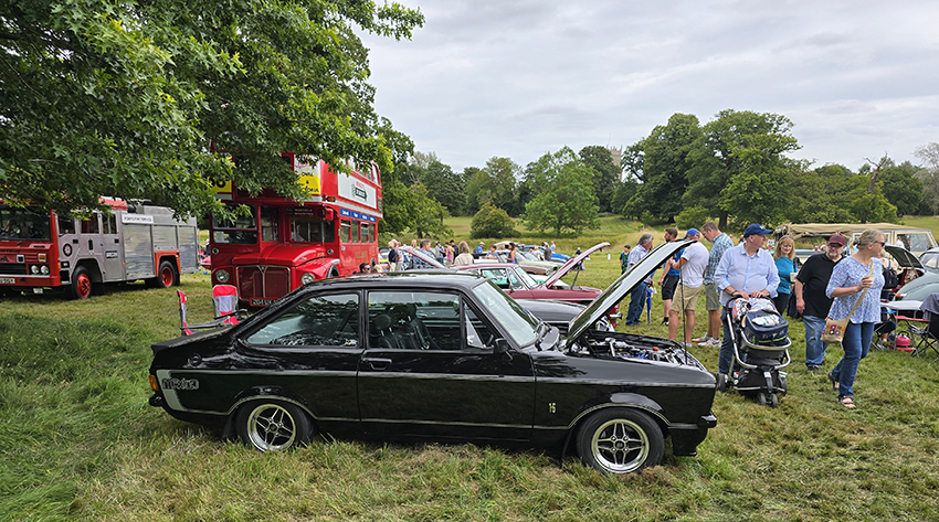 Helmingham Hall car show ’24 336 – One Man And His Mustang