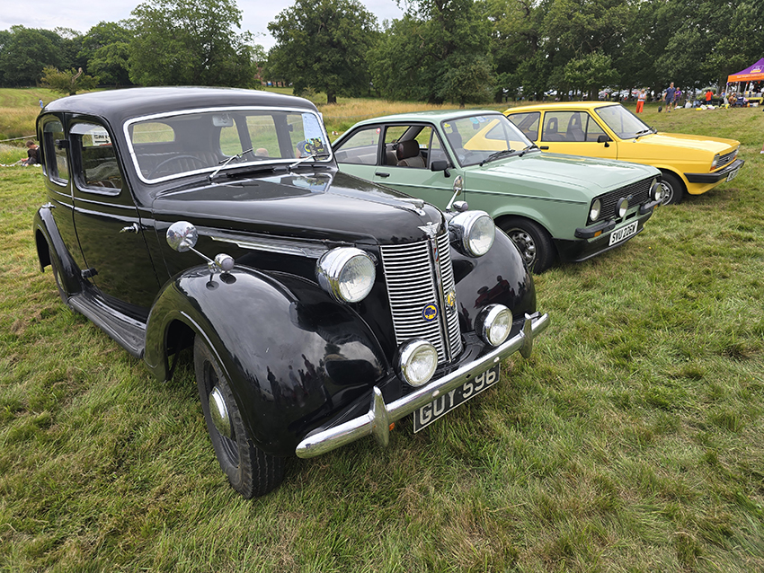 Helmingham Hall car show ’24 457 – One Man And His Mustang