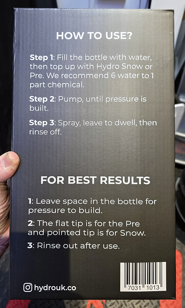 Hydro V2 Spray Bottle – One Man And His Mustang
