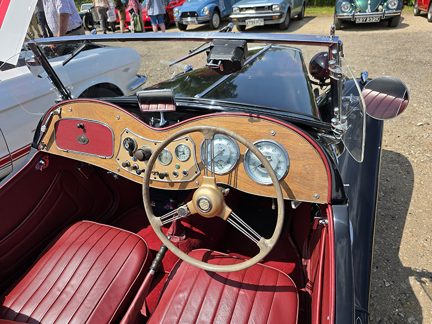 Gissing Classic Car Show 2025 86 – One Man And His Mustang
