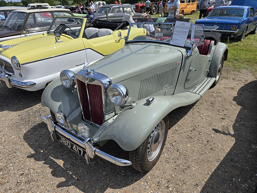 Gissing Classic Car Show 2025 88 – One Man And His Mustang