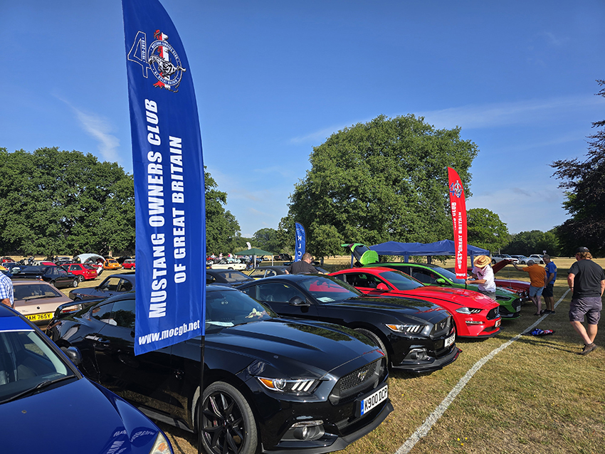 Rotary Classic Car Show Culford 2025 1 – One Man And His Mustang