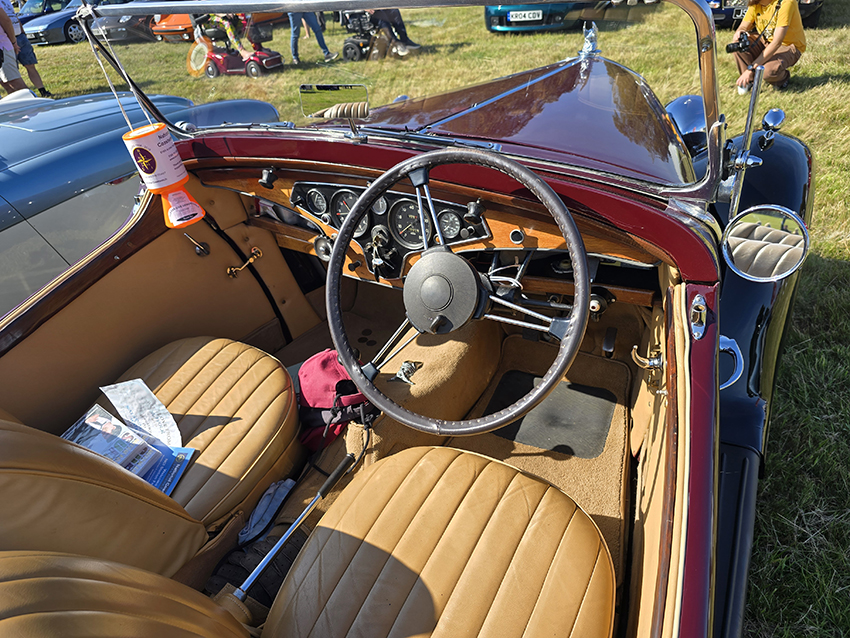 Glemham Hall 2025 46 – One Man And His Mustang