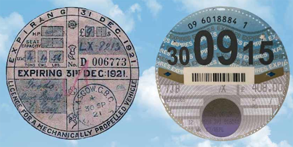 Tax Discs – One Man And His Mustang